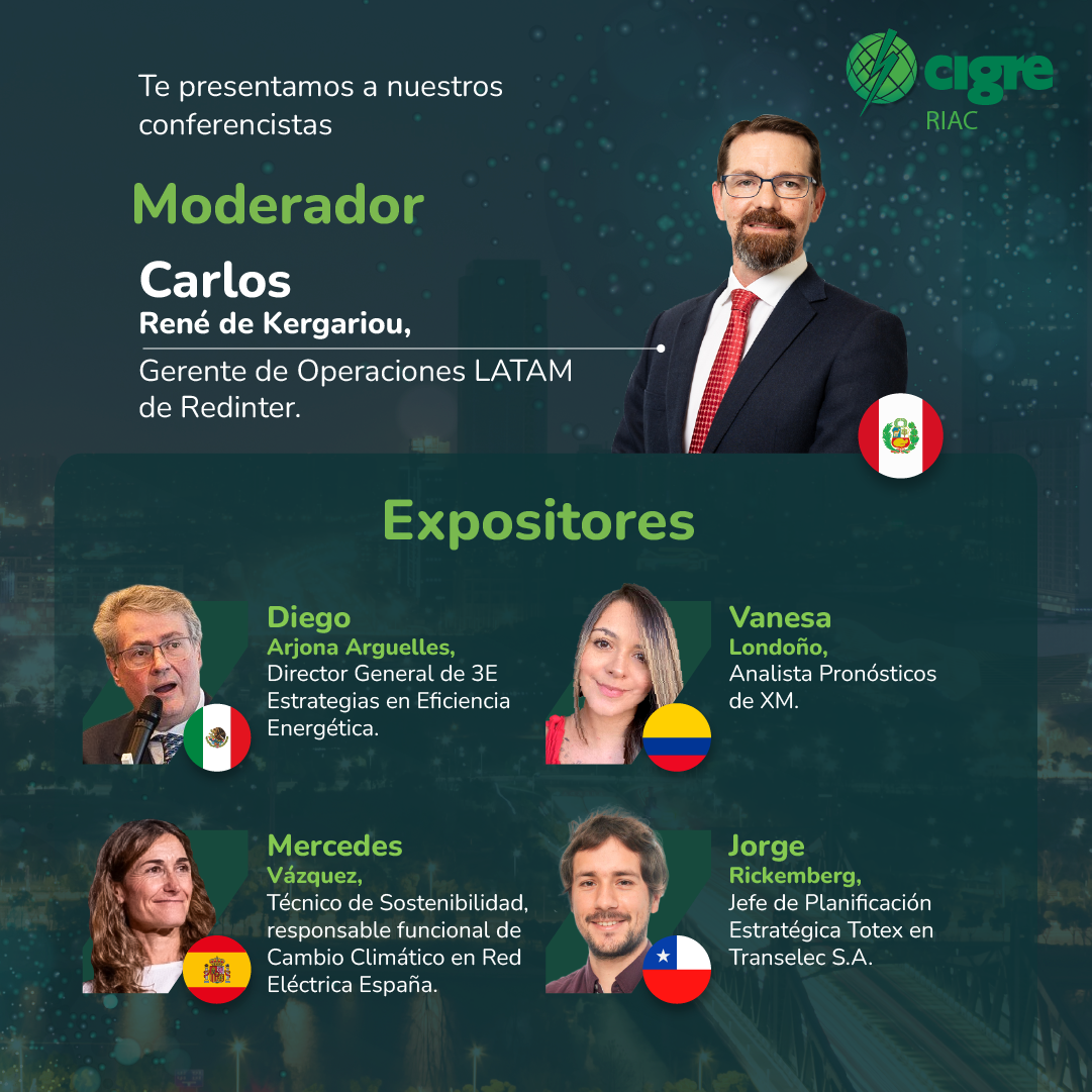 Webinar CIGRE – RIAC 2025 – Comité Nacional